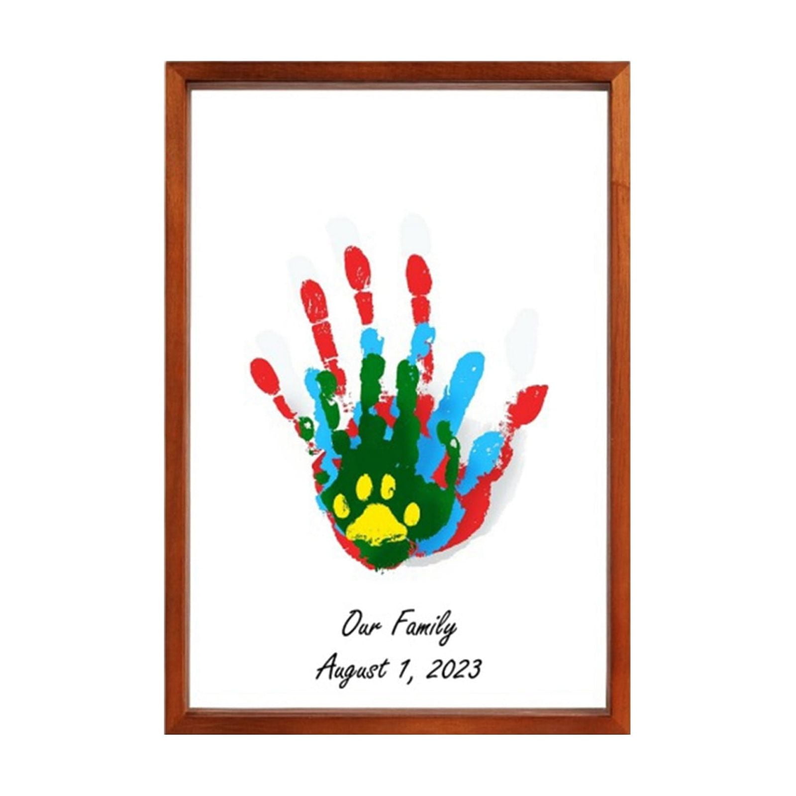 Family Handprint Paint Set DIY, Baby Handprint Gift For Mom, Parents ...