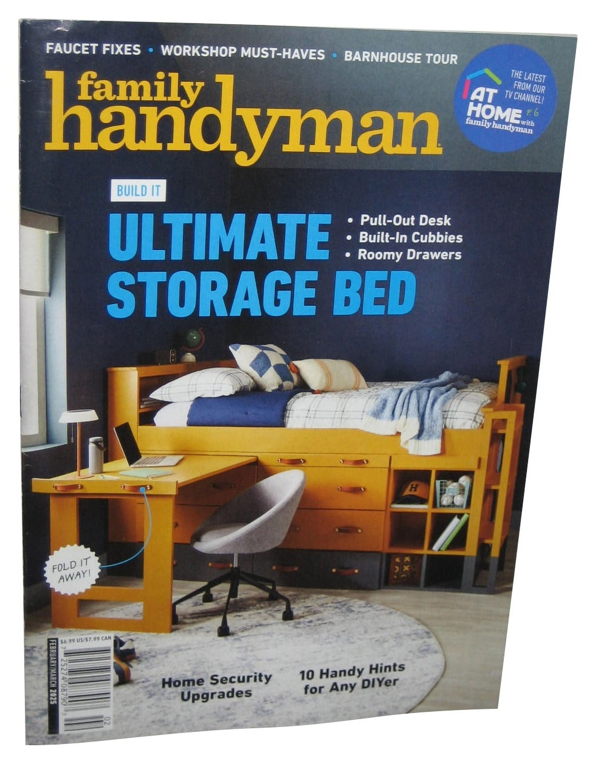 Family Handyman February / March 2025 Magazine Book - (Build It ...