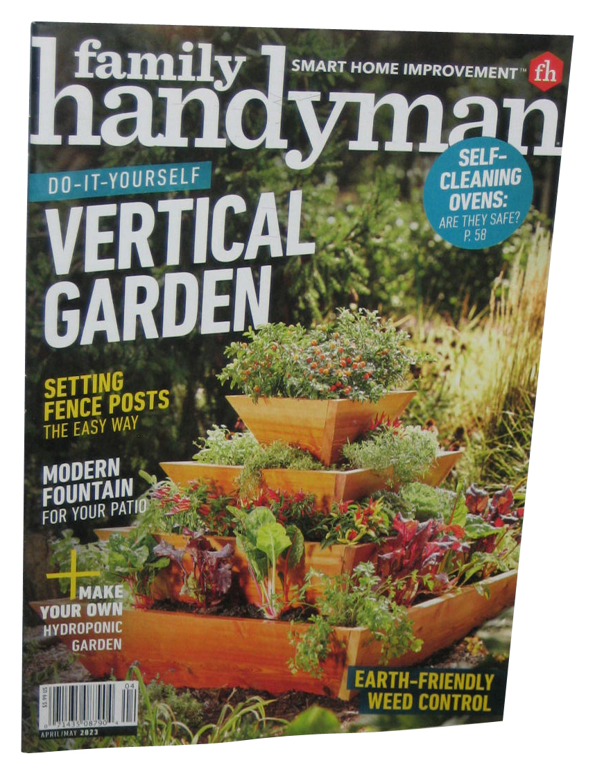 Family Handyman Vertical Garden April / May 2023 Magazine Book ...