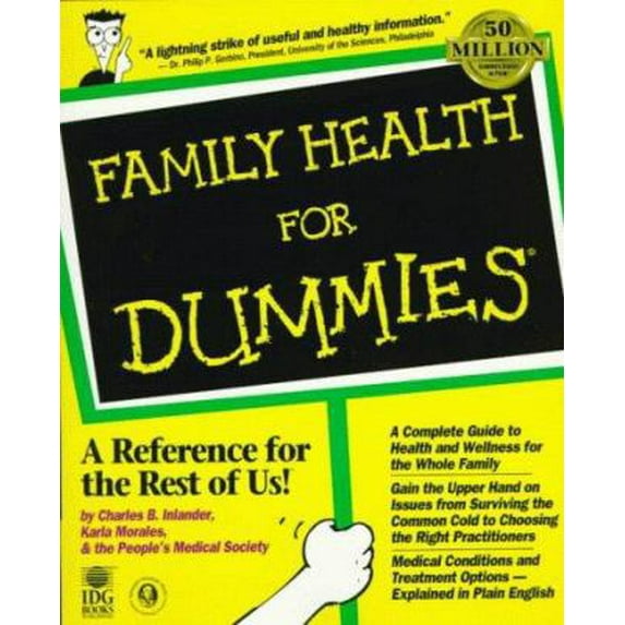 Pre-Owned Family Health for Dummies? (Paperback) 0764551213 ...