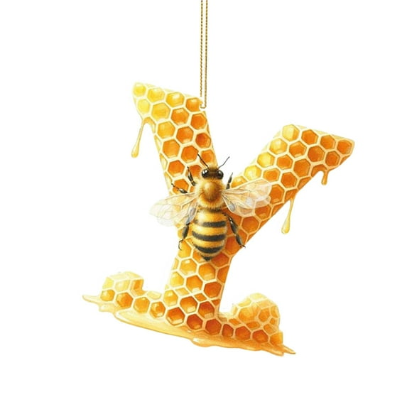 Family Holiday Ornaments Set with 26 Customizable Surname Initials in ...