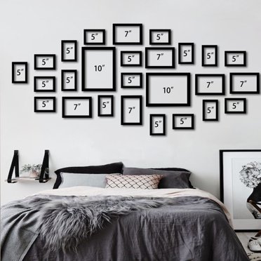 Free Shipping! Rustic Multi-Size Photo Frame Set With Laughter, Fun ...