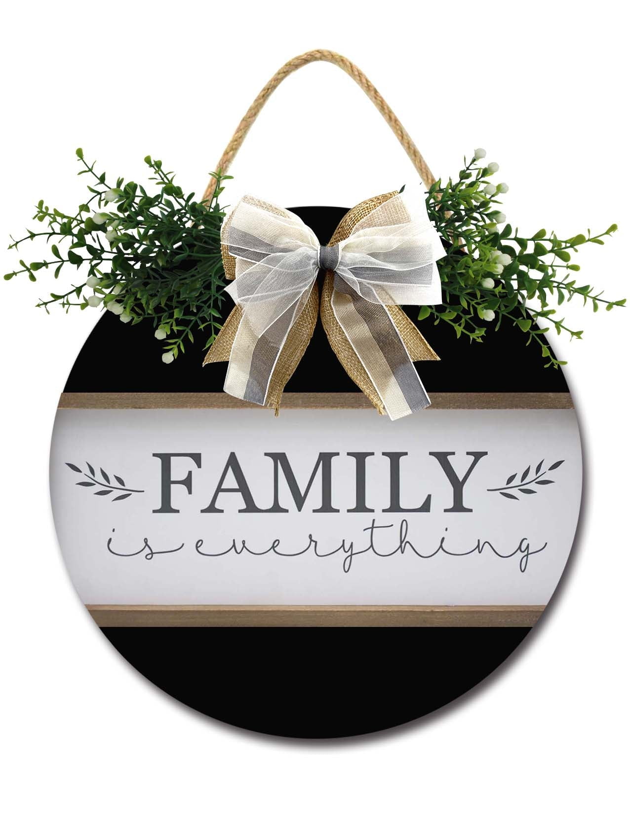 Family Is Everything Sign Farmhouse Wood Sign Front Porch Decor Rustic ...