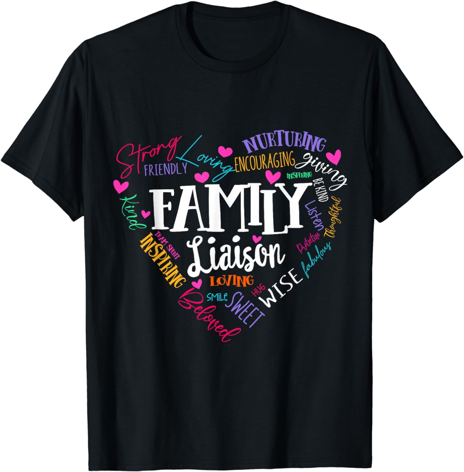 Family Liaison Back to School Teacher Appreciation Week T-Shirt ...