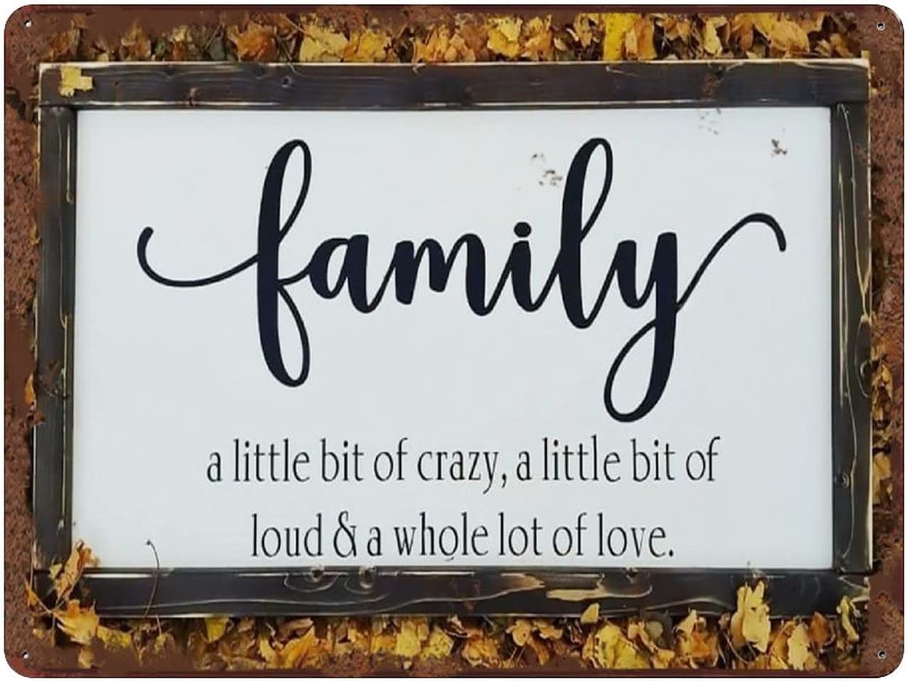 Family A Little Bit of Crazy A Little Bit of Loud & A Whole Lot of Love ...