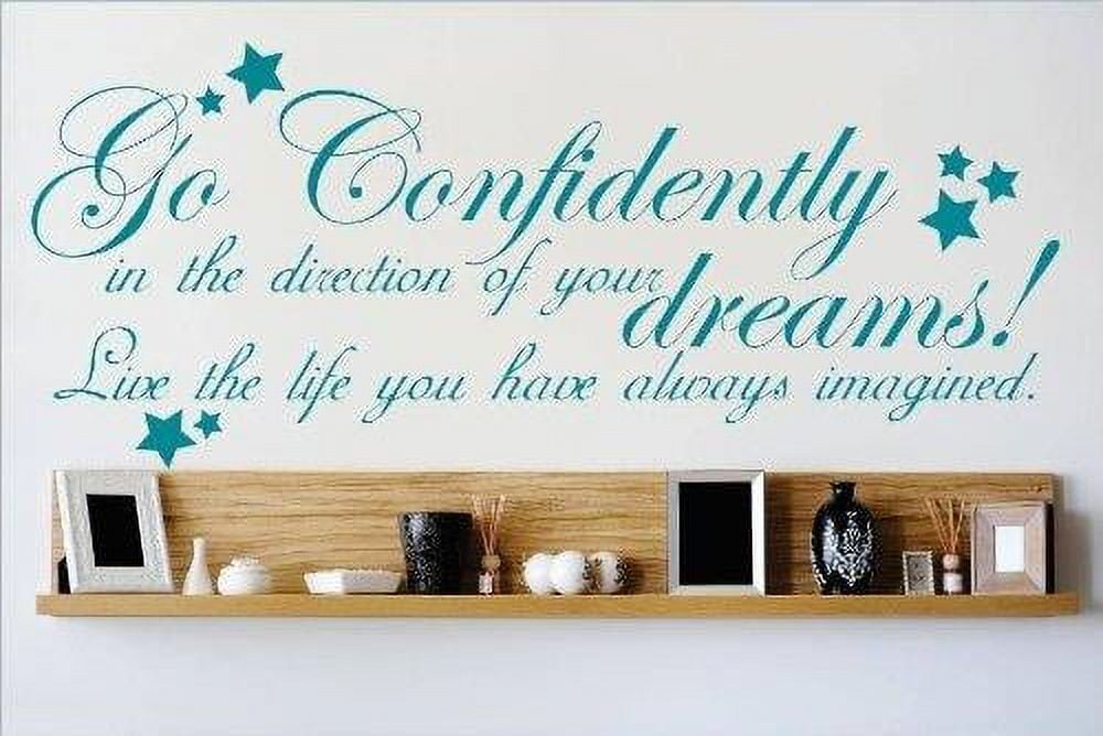 Family Live the Life you Imagined Inspirational Quotes & Sayings Wall ...