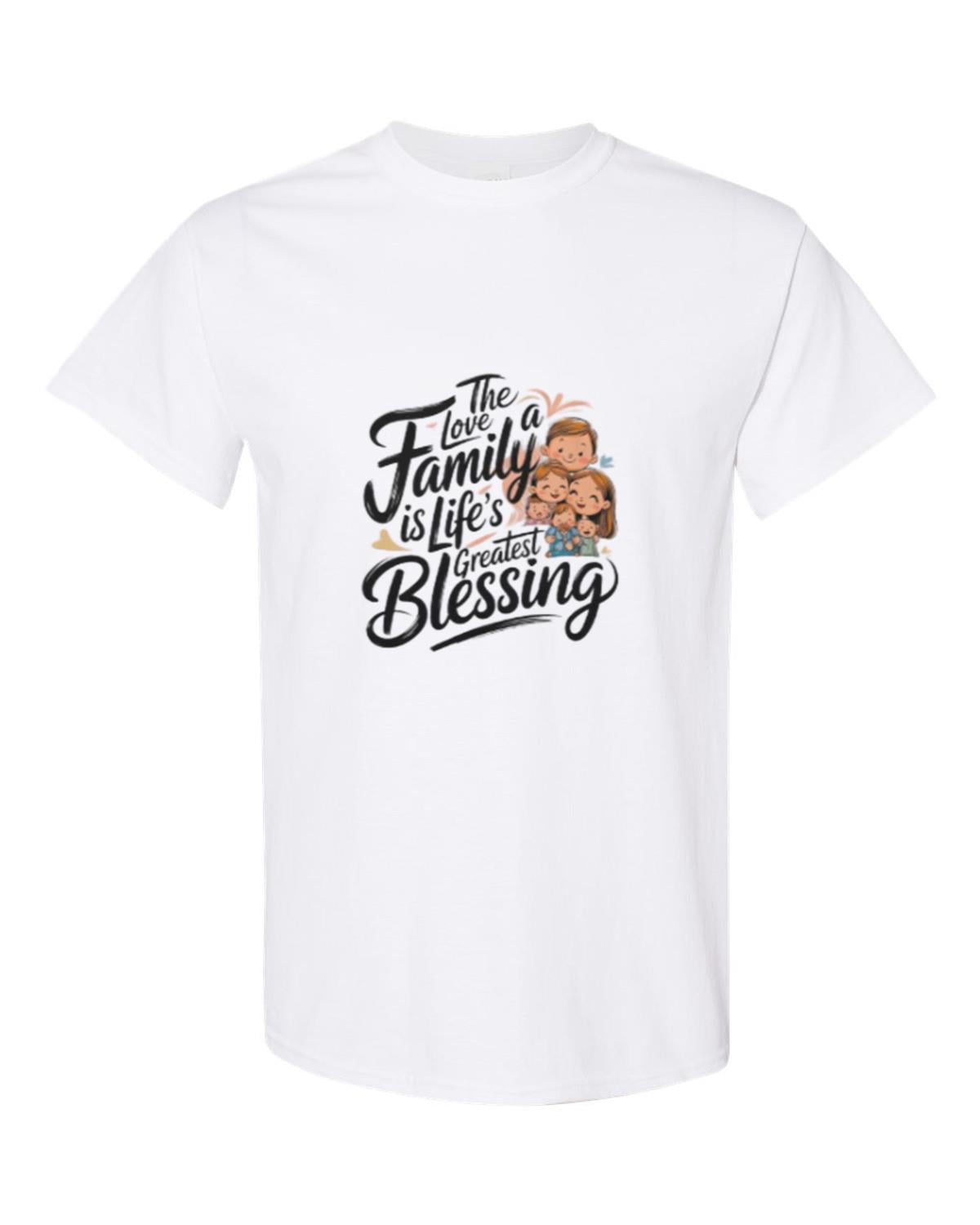 Family Love Quote Classic Style Bonding Togetherness Theme T-Shirt, for ...