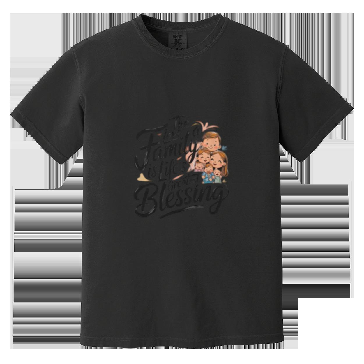 Family Love Unity Quote Classic Heartfelt Bonding Comfort Color T-Shirt ...