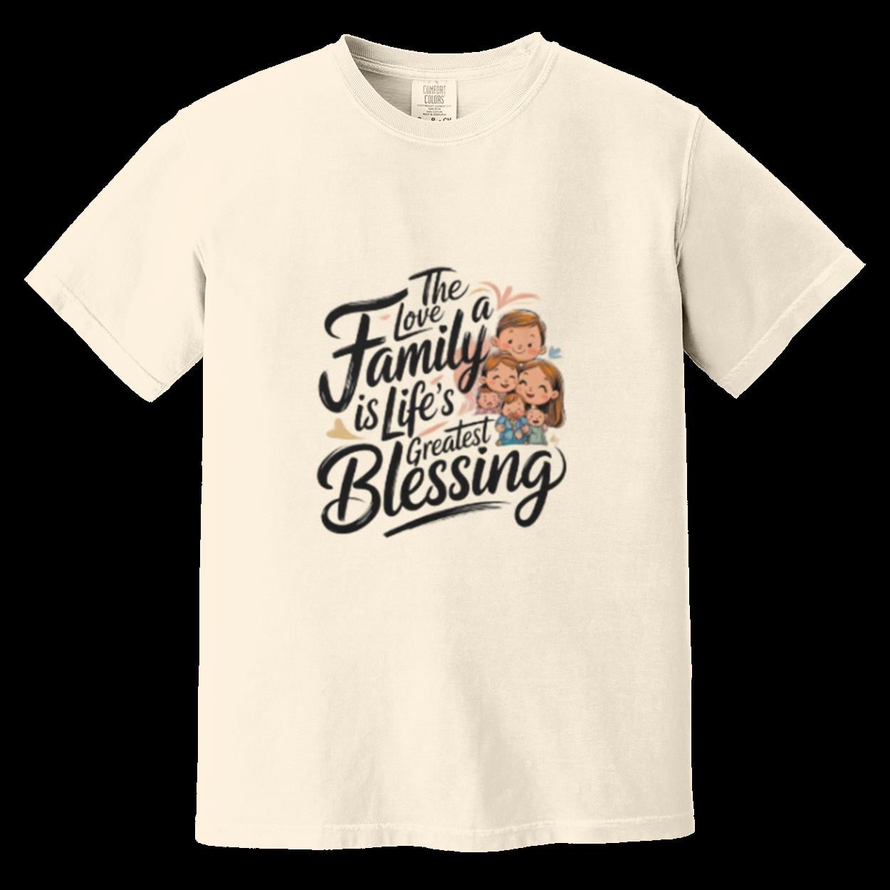 Family Love Unity Quote Classic Heartfelt Bonding Comfort Color T-Shirt ...