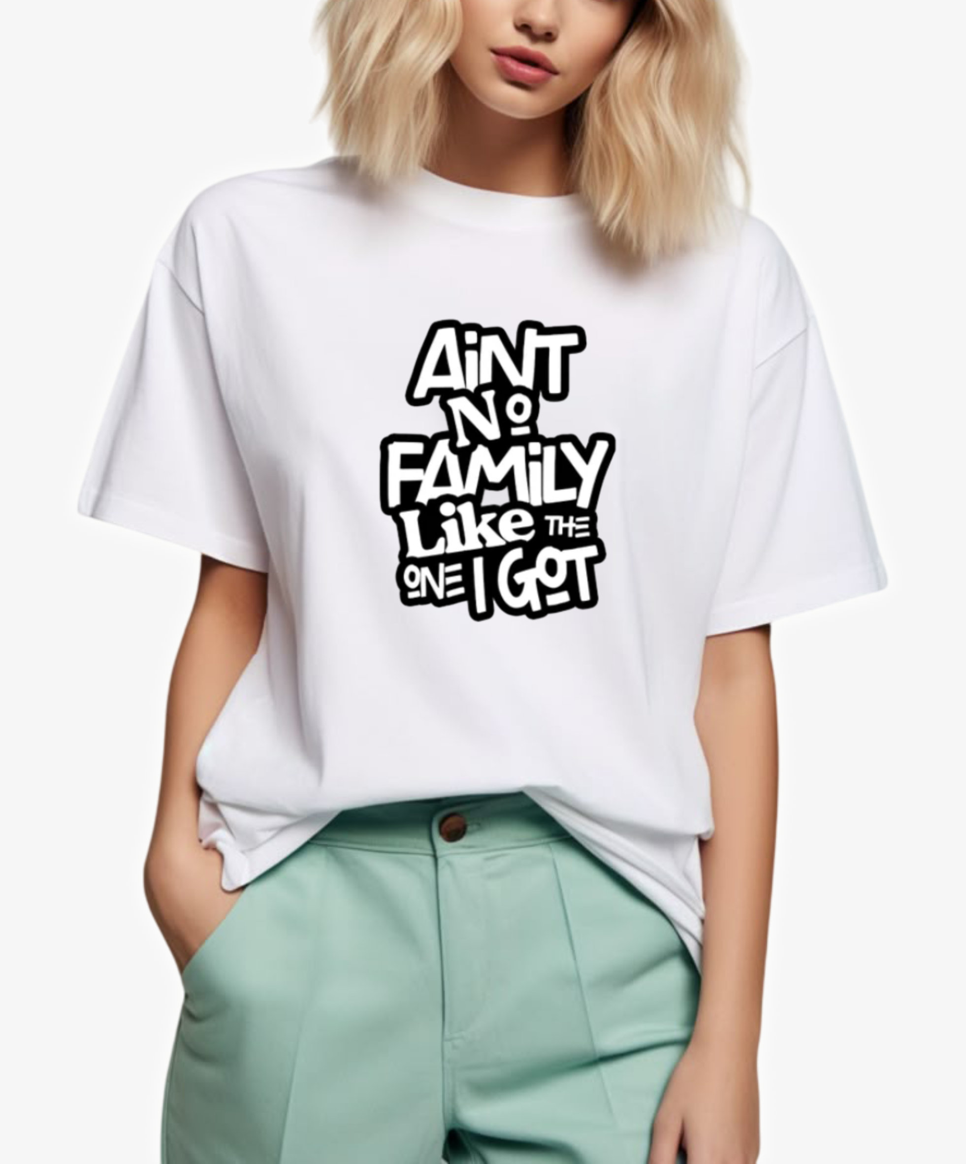 Family Love Unity Quote Strong Roots Bond Together Graphic Print Unisex ...