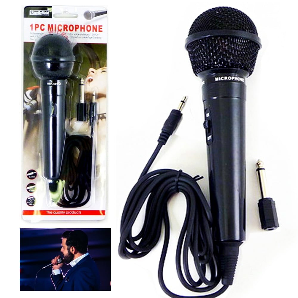 Family Maid Professional Microphone Handheld Audio Karaoke Singer 6.3mm ...