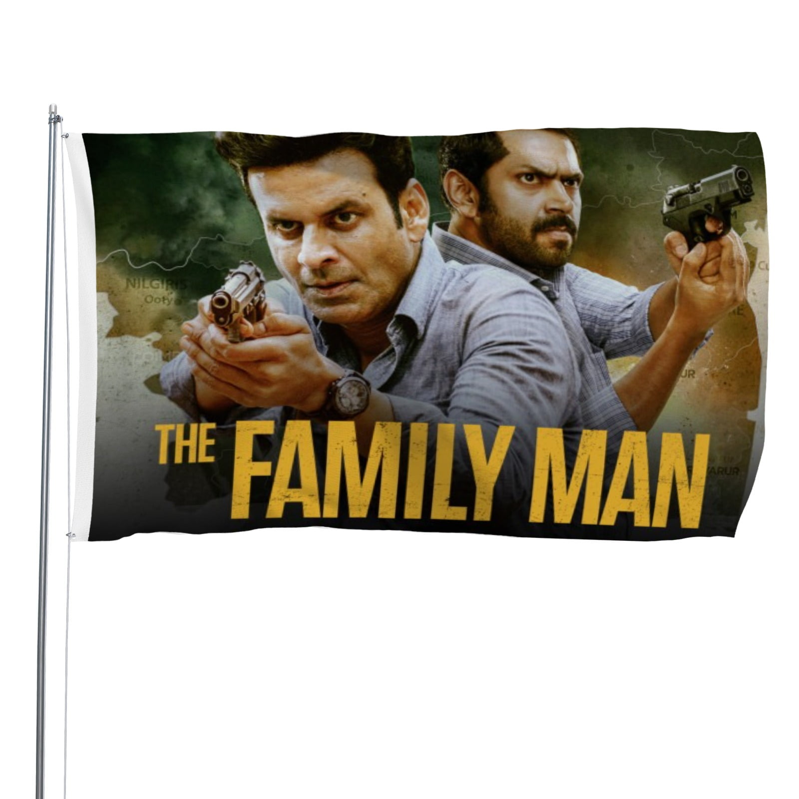 The Family Man-themed Printed Flag Perfect gift for fans, friends, and ...