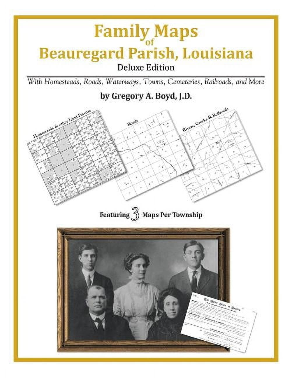 Family Maps: Family Maps of Beauregard Parish, Louisiana (Paperback ...
