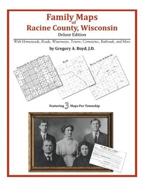 Family Maps of Racine County, Wisconsin - Walmart.com