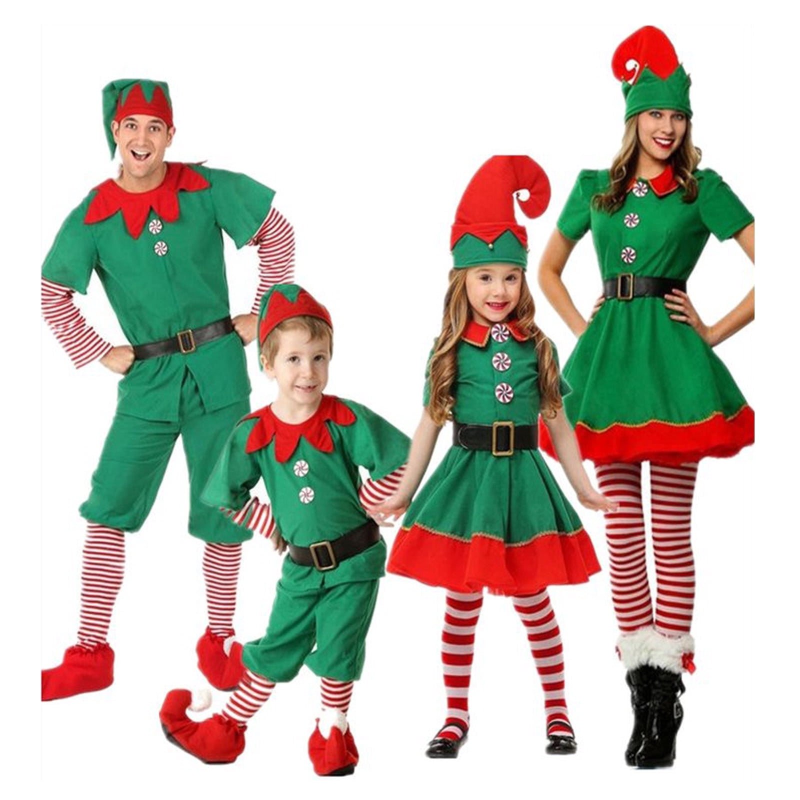 Family Matching Christmas Elf Christmas Elf with Accessories Christmas ...