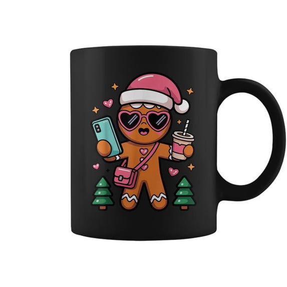 Family Matching Christmas Gingerbread Selfie Coffee Mugs - Walmart.com