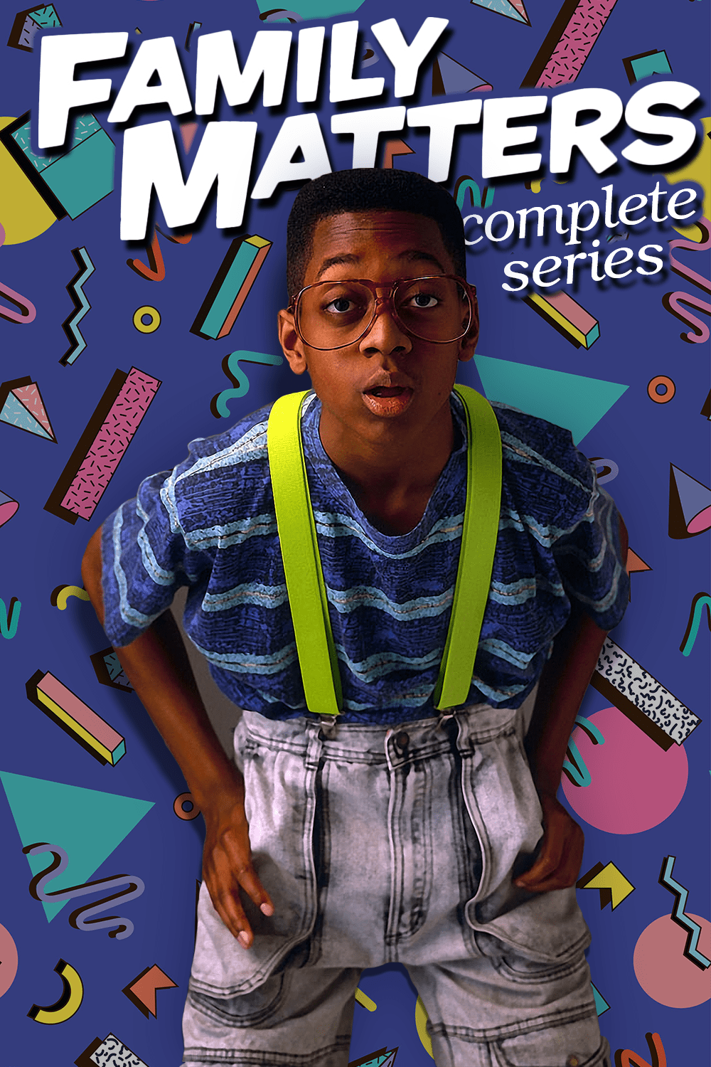 Family Matters (1989) Poster 24x36 - Steve Urkel Retro 90s Complete ...
