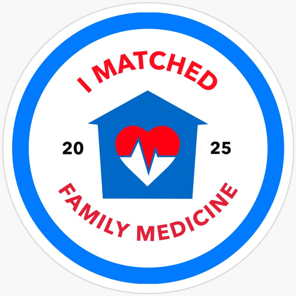 Family Medicine Residency Match Day 2025 Sticker Phone Decal Water ...