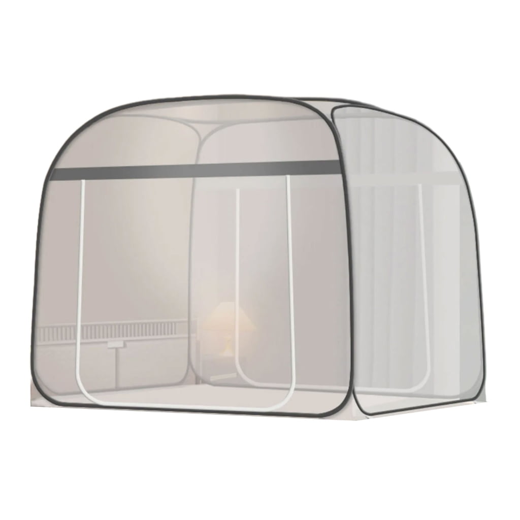 Family Mosquitoes Net Tent Quick Open Design with Two Entry Points for ...