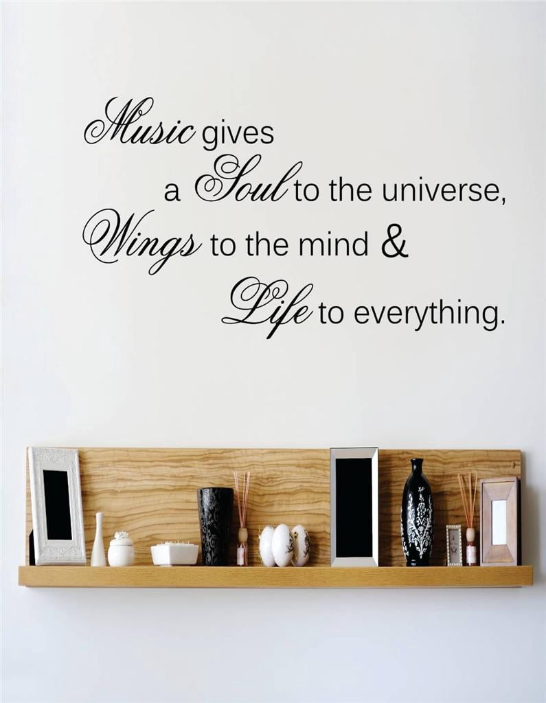 Family Music gives Life to Everything Inspirational Music Wall Decal ...