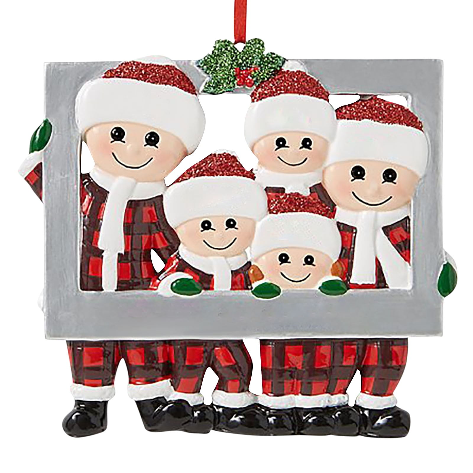 Family Name Blessings Christmas Pendant Christmas Tree Ornaments ...