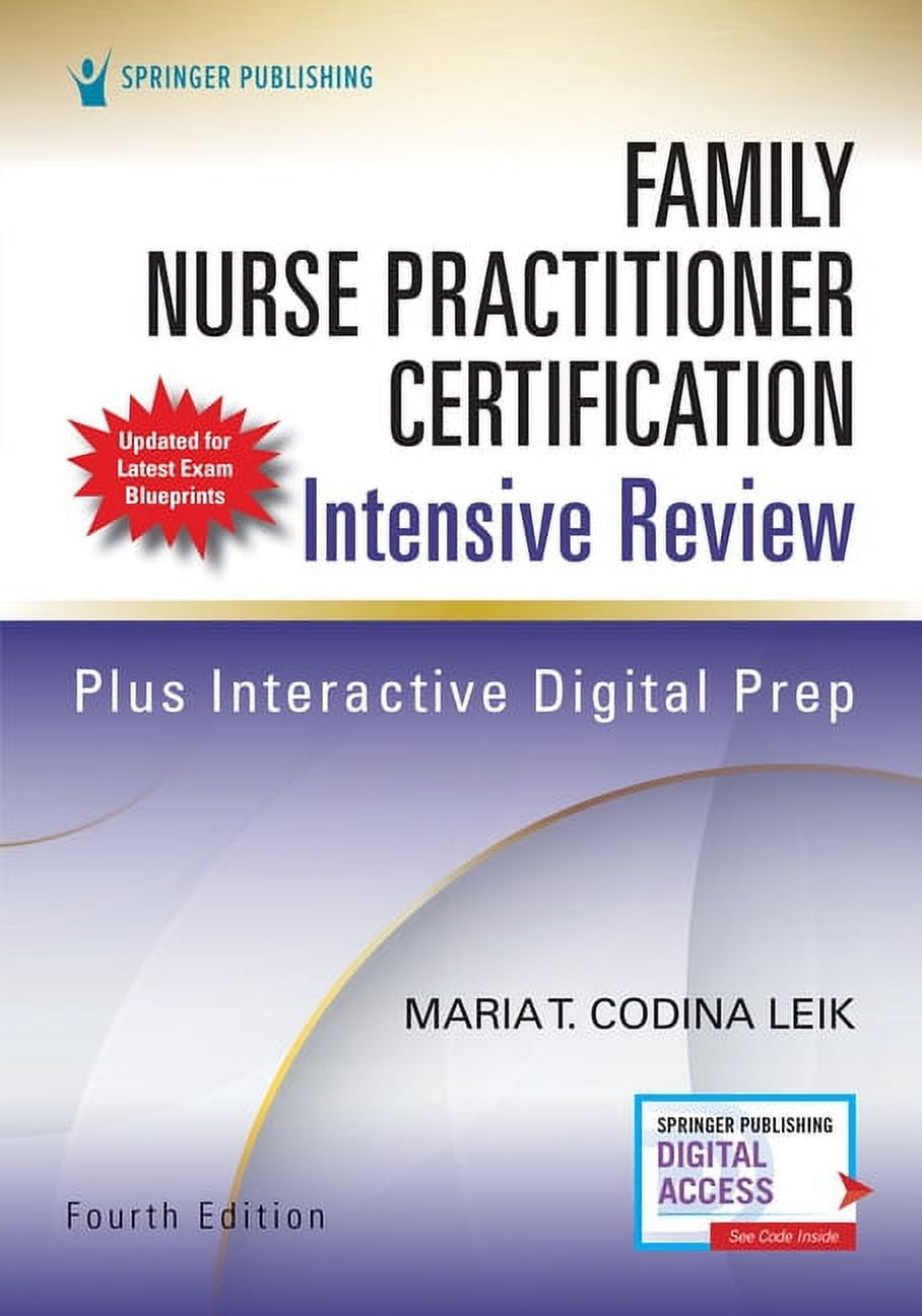 Family Nurse Practitioner Certification Intensive Review, 4th Edition ...