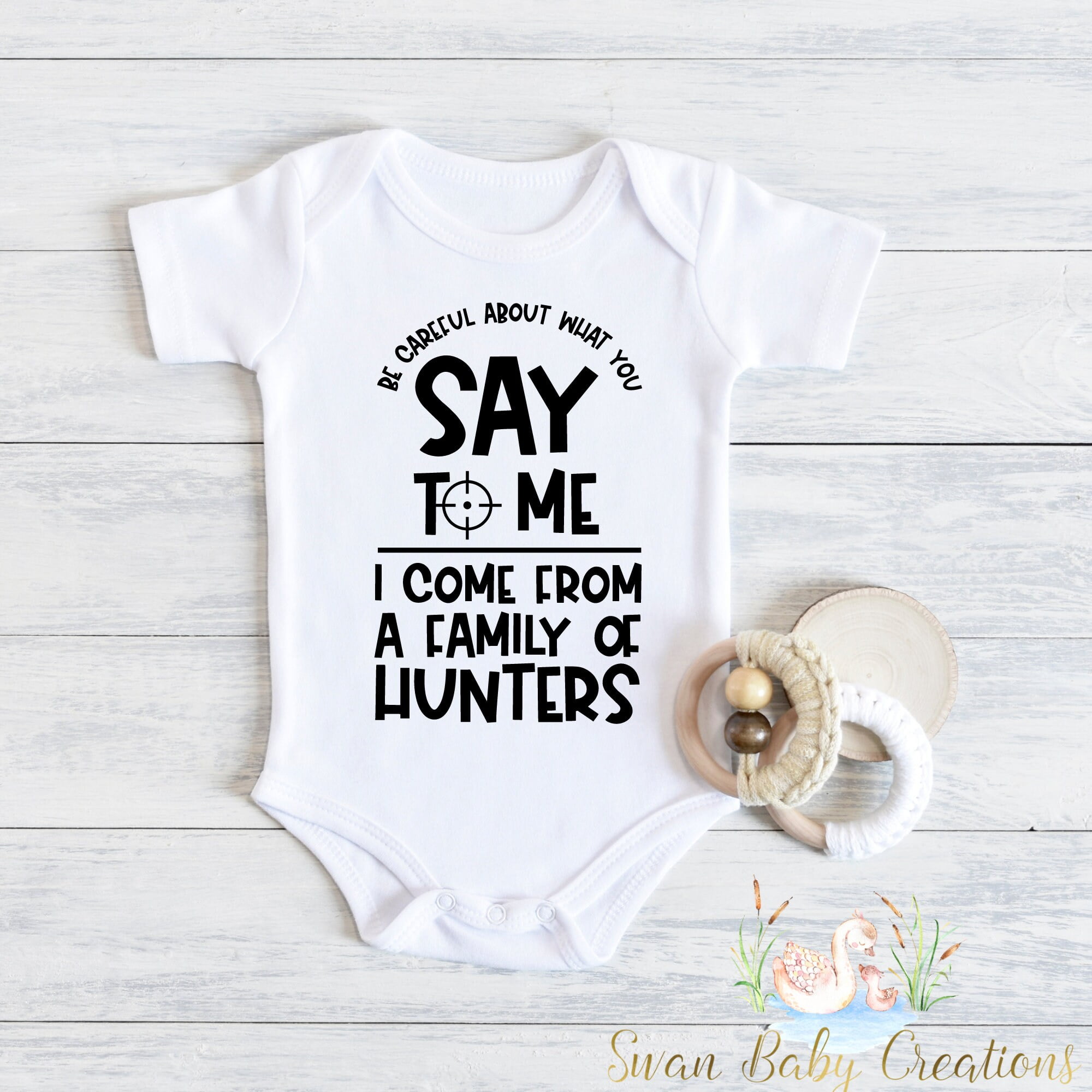 Family Of Hunters, Pack My Diapers I'M Going Hunting With Grandpa Baby ...