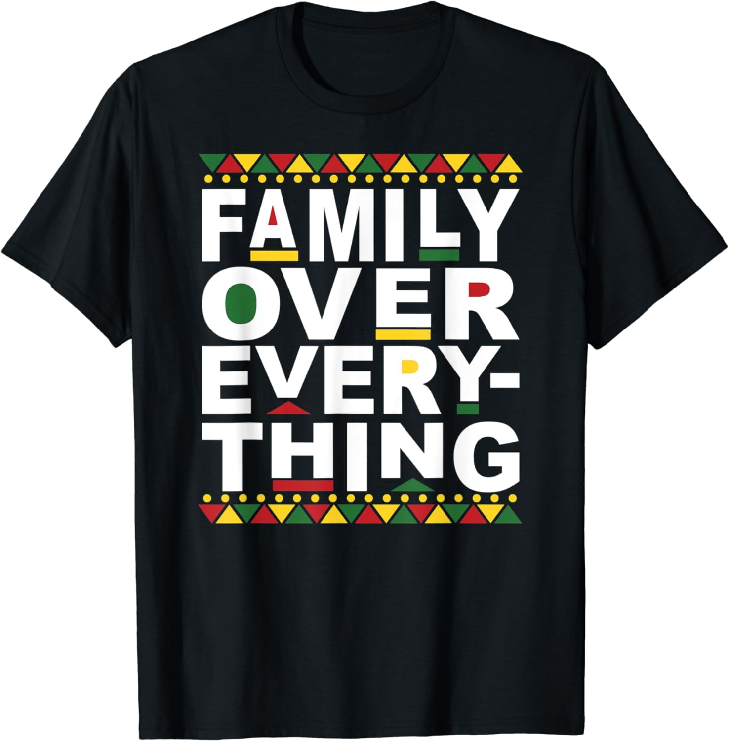 Family Over Everything, Matching Reunion Family Picture T-Shirt ...