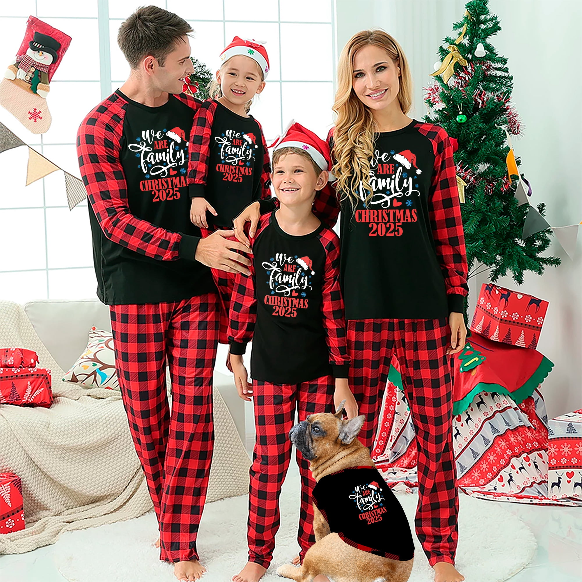 We Are Family Christmas Pajamas