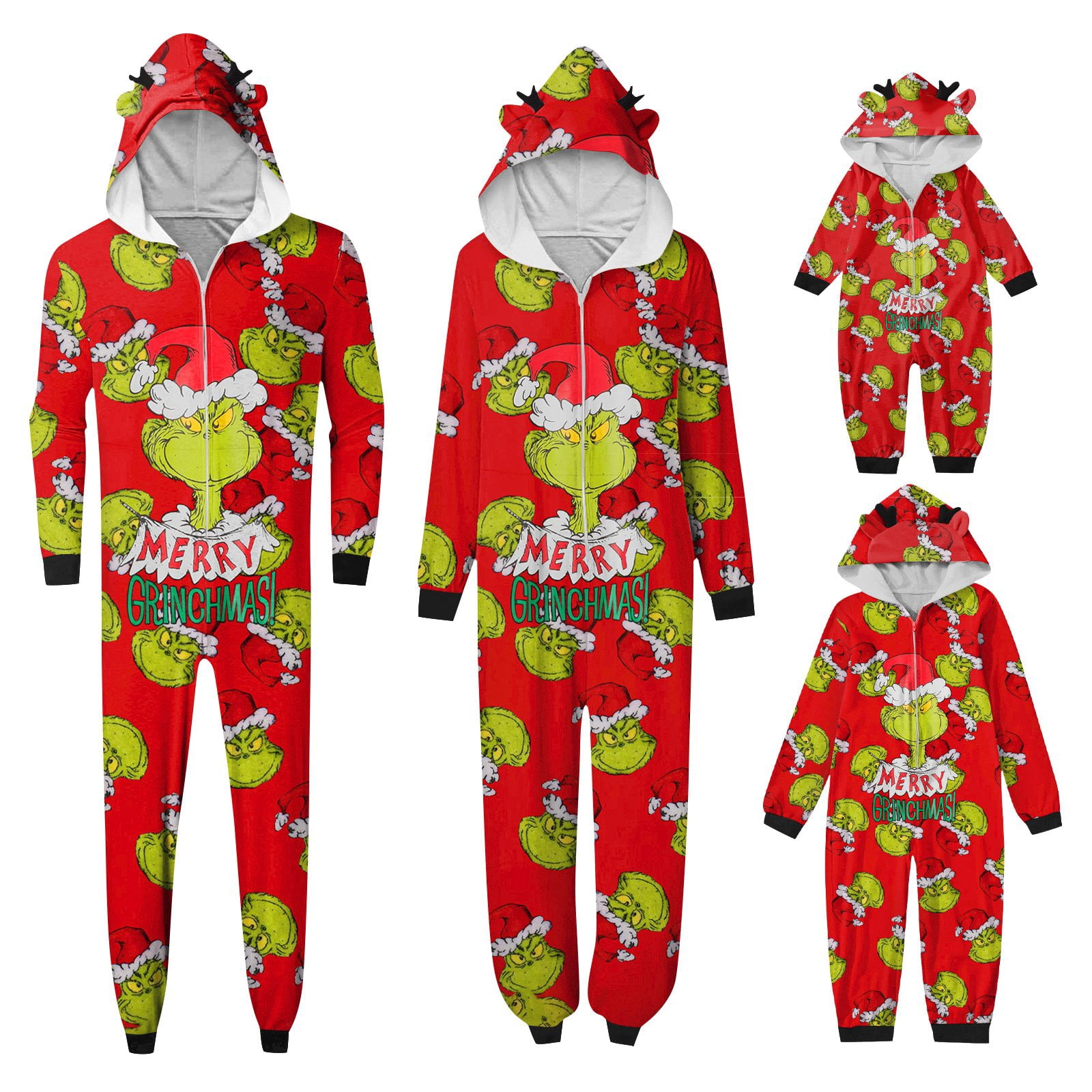 Family Pajamas Matching Sets - Christmas Elf Print Matching Family ...