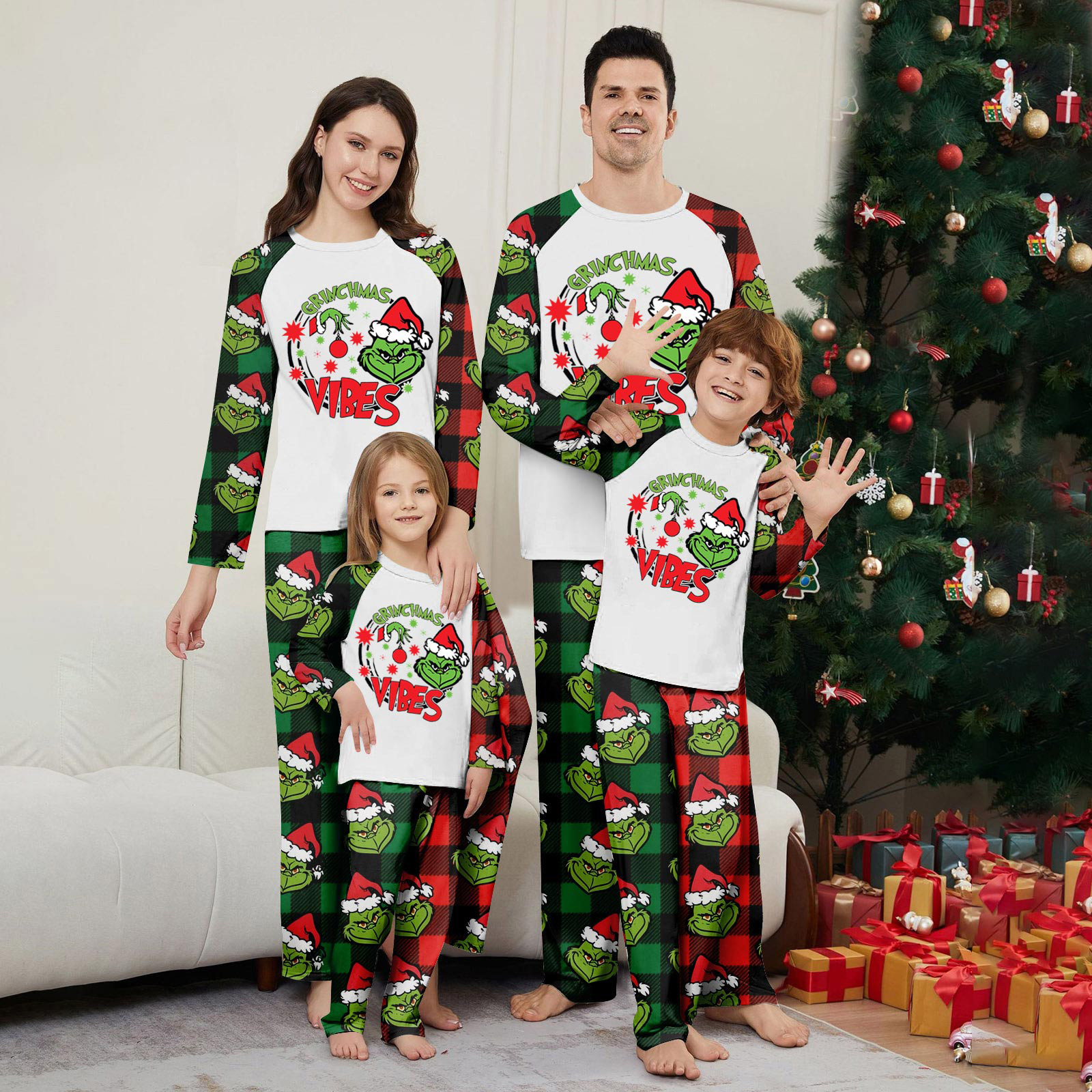 Family Pajamas Matching Sets – Family Matching Pajamas Set, Cozy ...