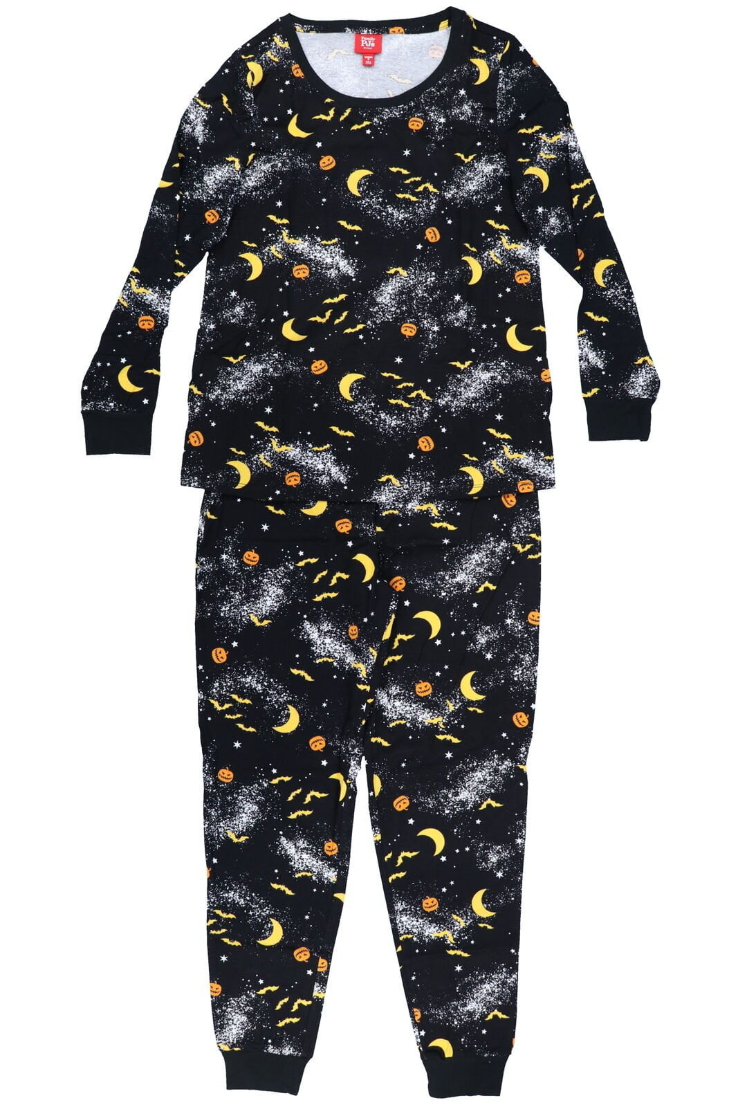 Family Pajamas Women's Halloween Spooky Night Family Pajama Set Size M ...