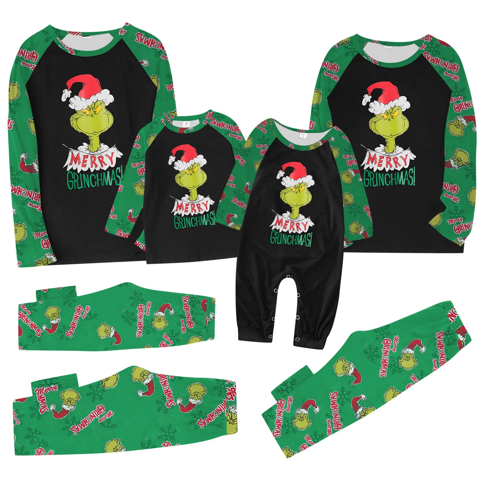 Family Pjs Matching Sets Christmas, Pijamas De Navidad Para Familia ...