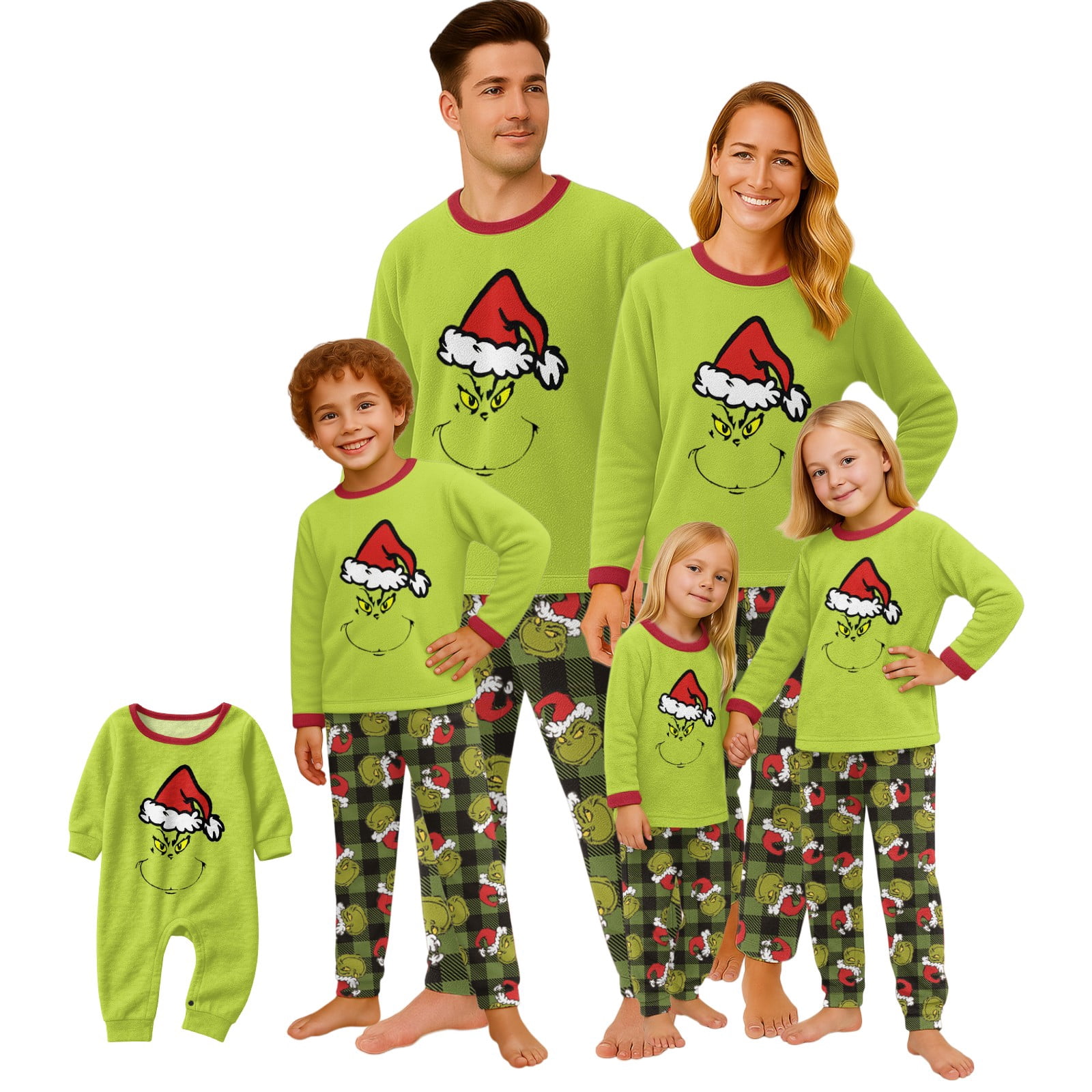 Family Pjs Matching Sets Christmas, Pijamas De Navidad Para Familia ...