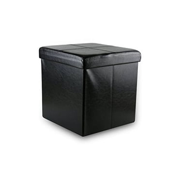 Urban Shop Faux Suede Ultra Storage Ottoman, Multiple Colors - Walmart.com