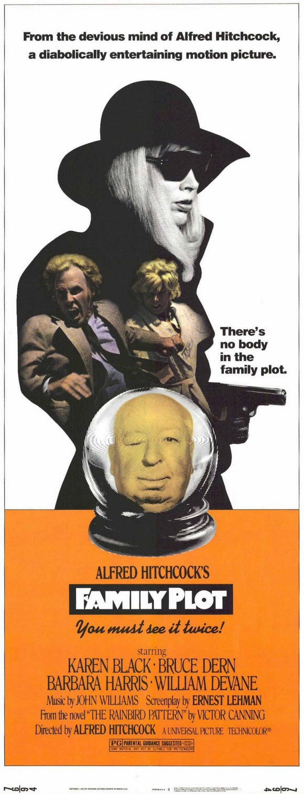 Family Plot - movie POSTER (Style B) (11" x 17") (1976) - Walmart.com