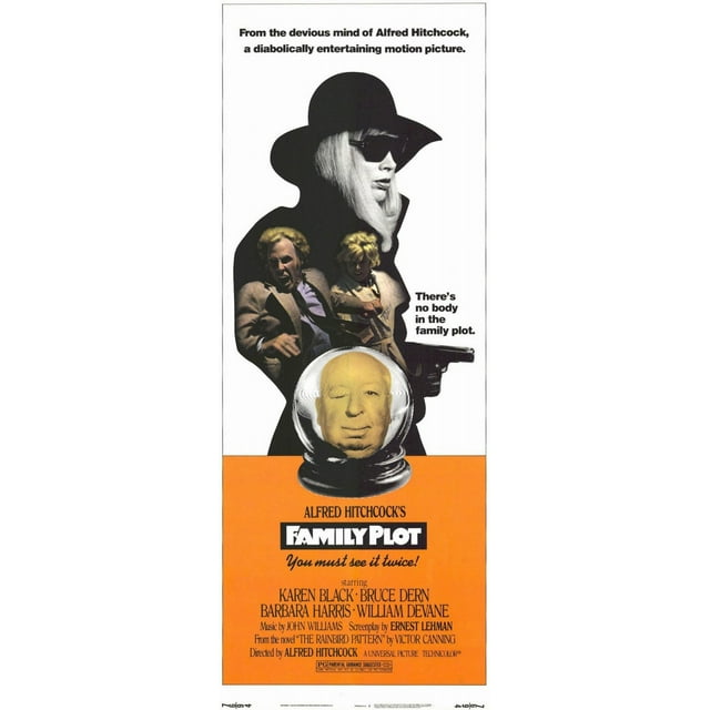 Family Plot - movie POSTER (Style B) (11" x 17") (1976) - Walmart.com