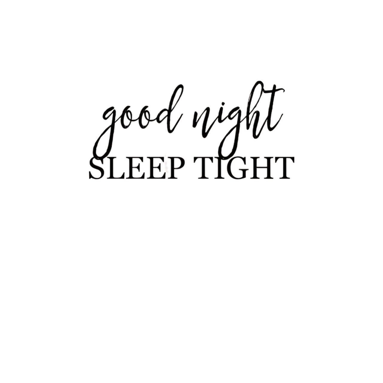 Family Quote Vinyl Wall Decal Stickers Good Night Sleep Tight ...