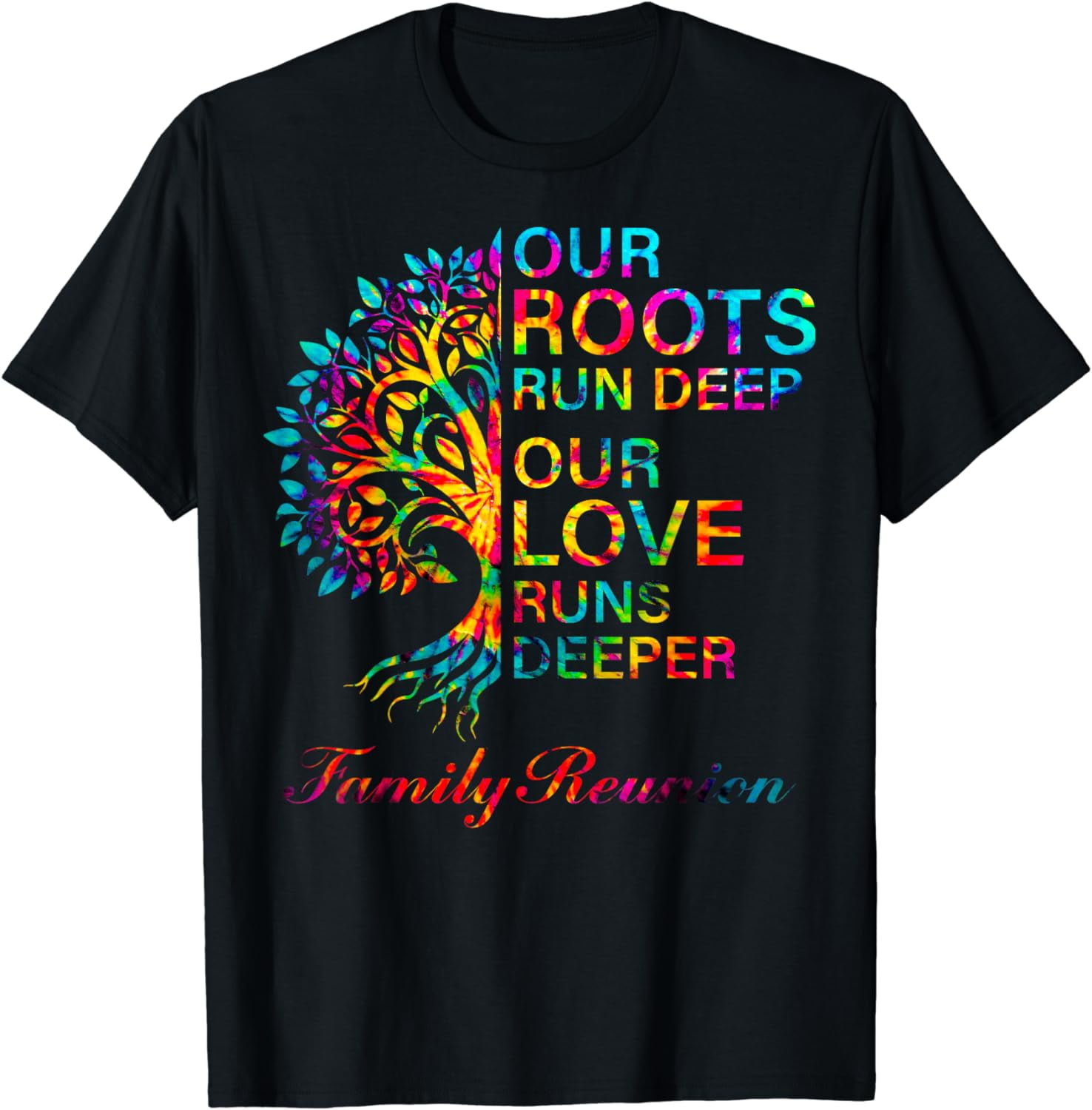 Family Reunion 2024 Our Roots Run Deep Our Love Runs Deeper T-Shirt01 - Walmart.com