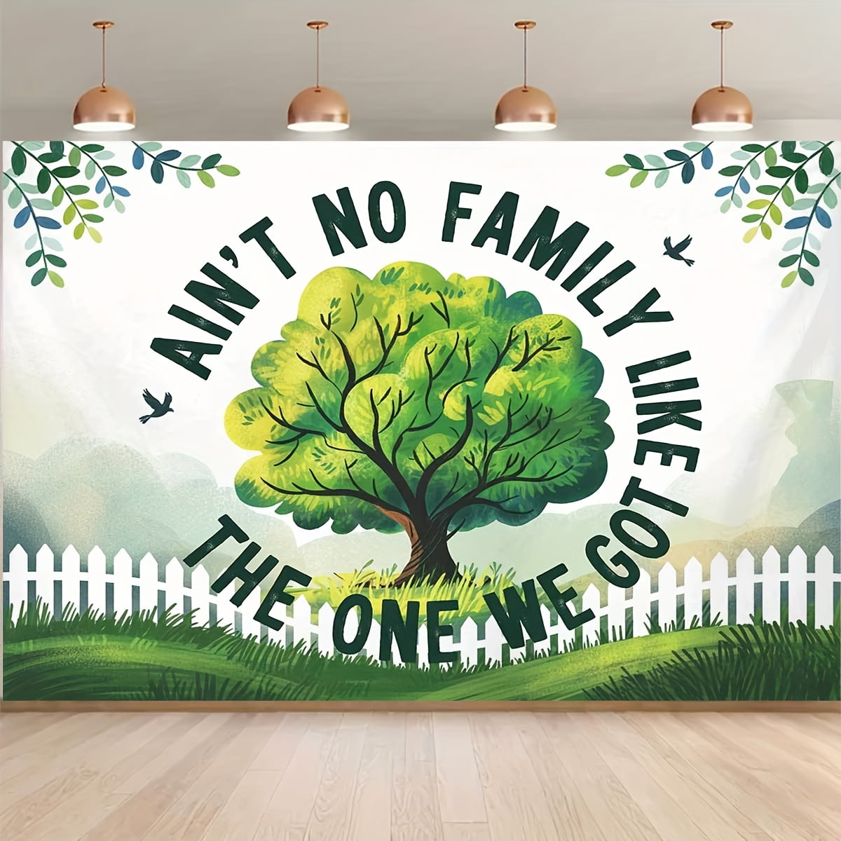 Family Reunion Backdrop Ain't No Family Like The One We Go Got ...