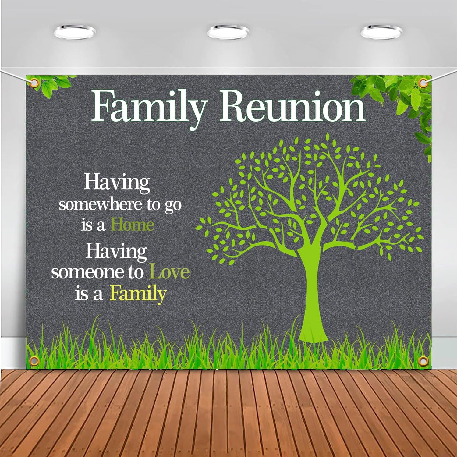 Family Reunion Backdrop Banner - Family Tree Photo Booth Props - 6 X 4 ...