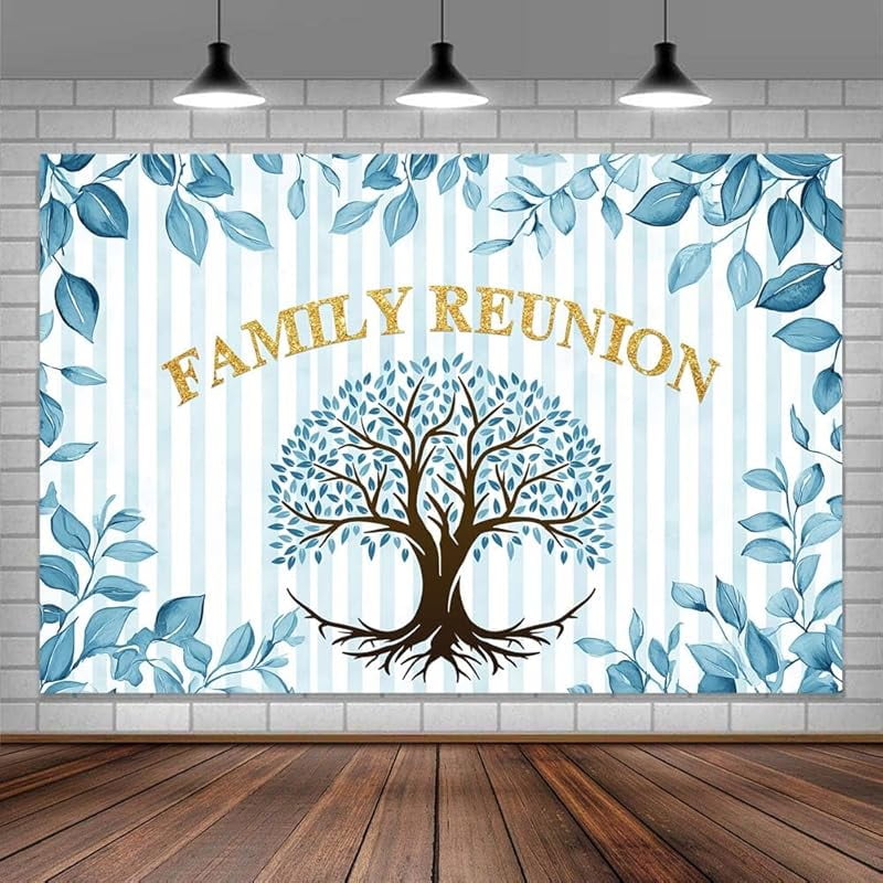Family Reunion Backdrop Family Tree Members Theme Photography ...