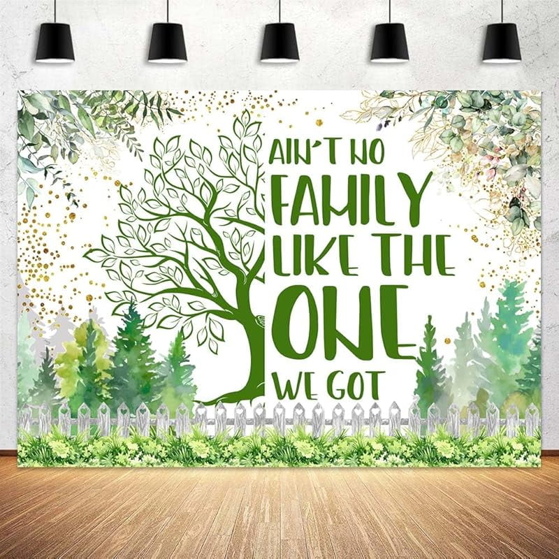 Family Reunion Backdrop Family Tree Reunion Decorations Welcome to Our ...