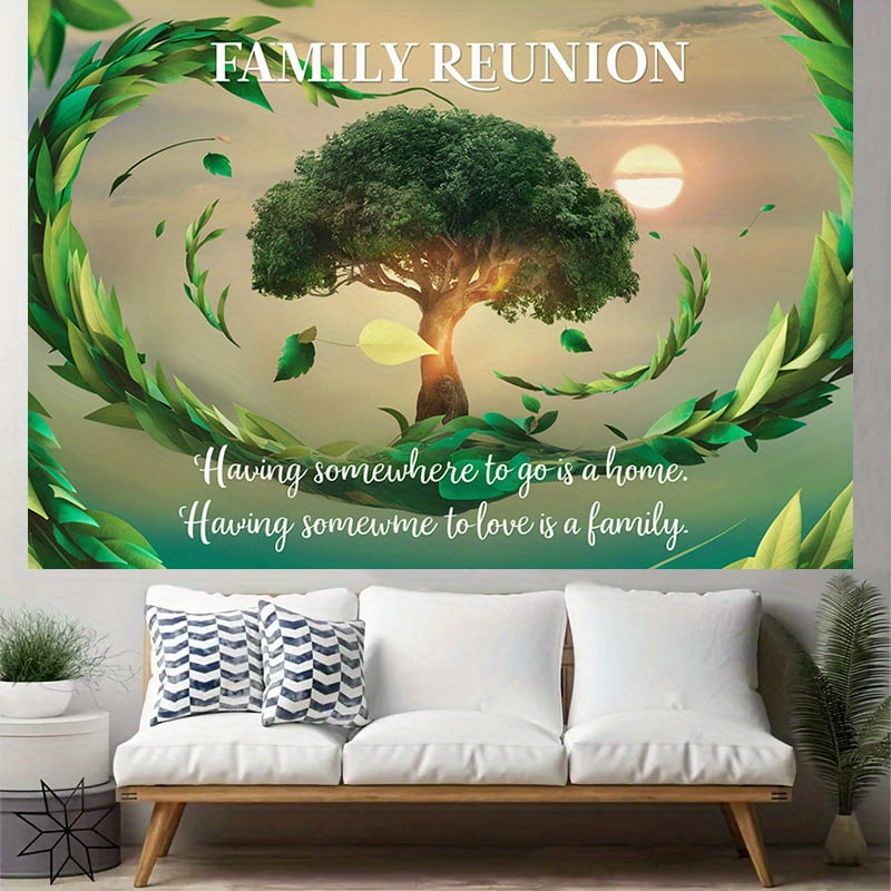 Family Reunion Backdrop Family Tree Together We Are Family Photography ...