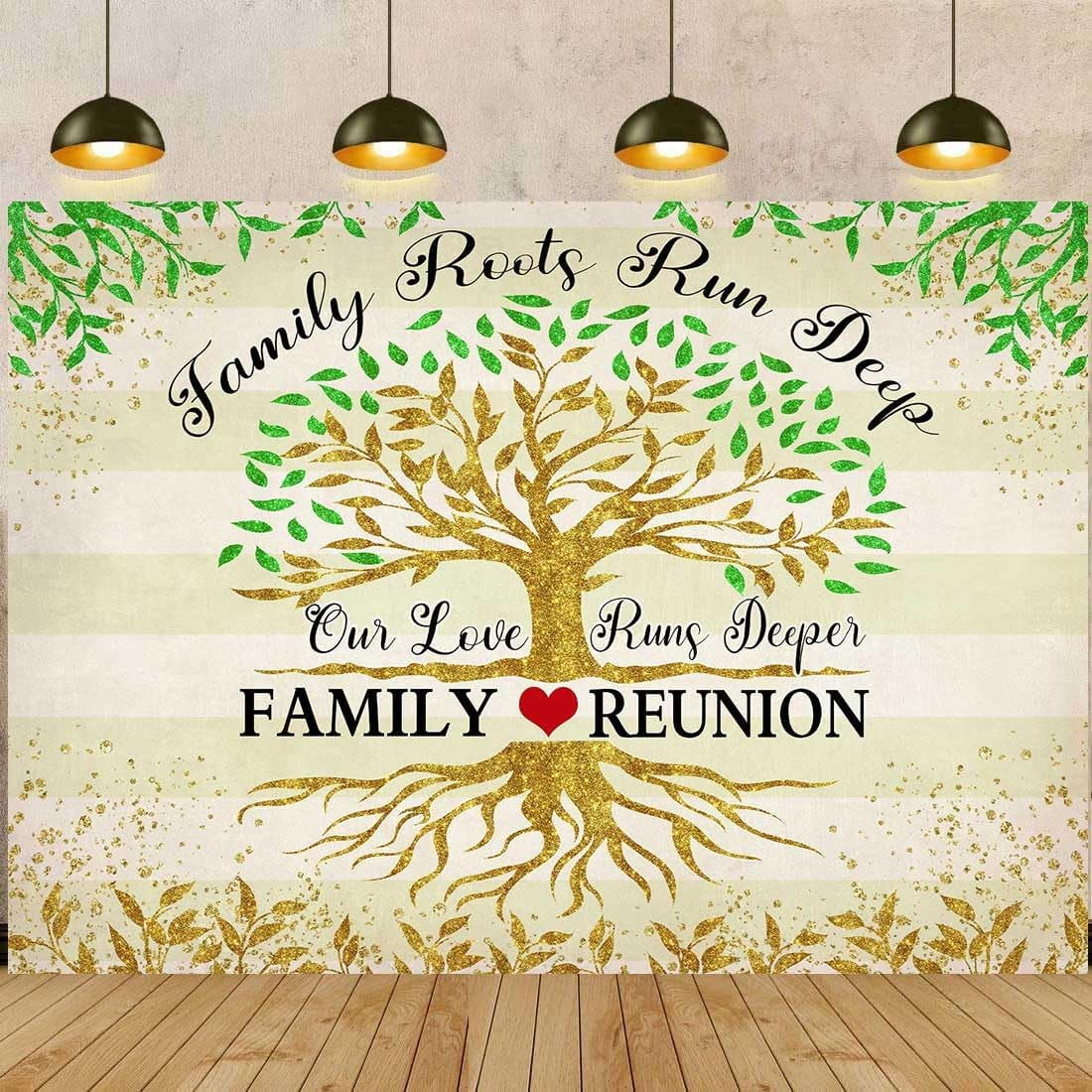 Family Reunion Backdrop for Family Reunion Party Decorations Family ...