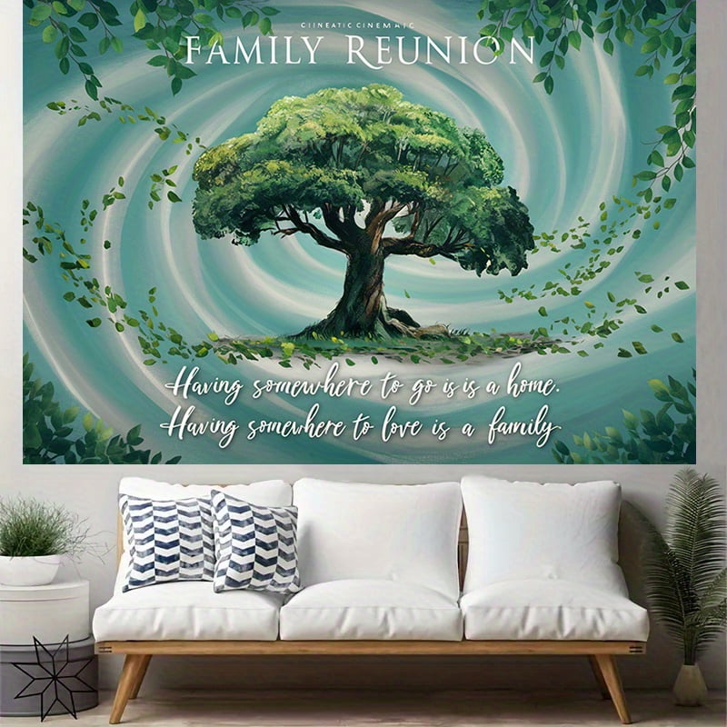 Family Reunion Backdrop Having Somewhere to Go is a Home, Loving Family ...