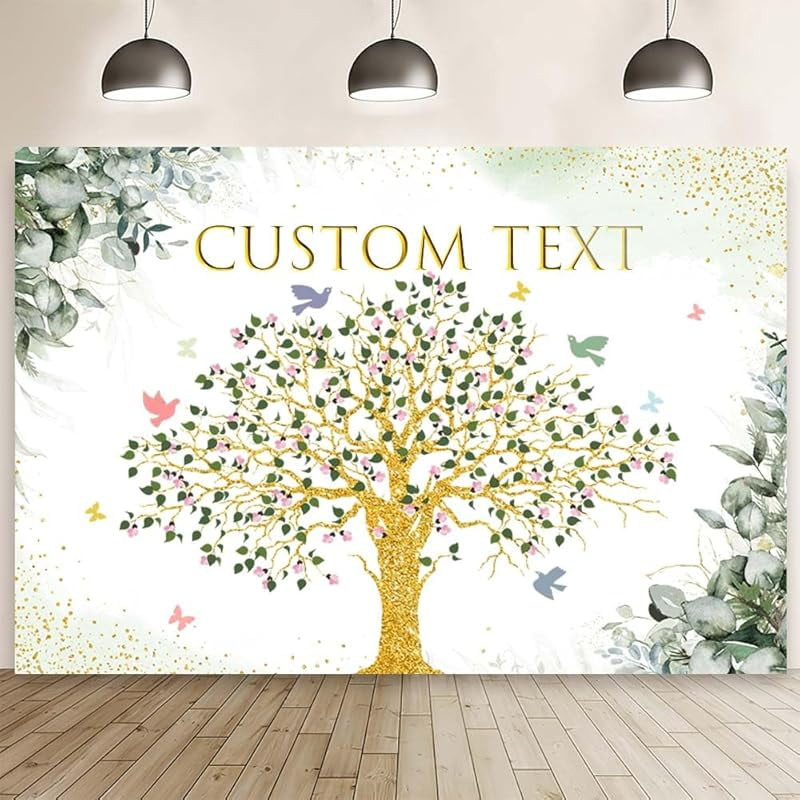 Family Reunion Backdrop Family Tree We are Family Photography ...