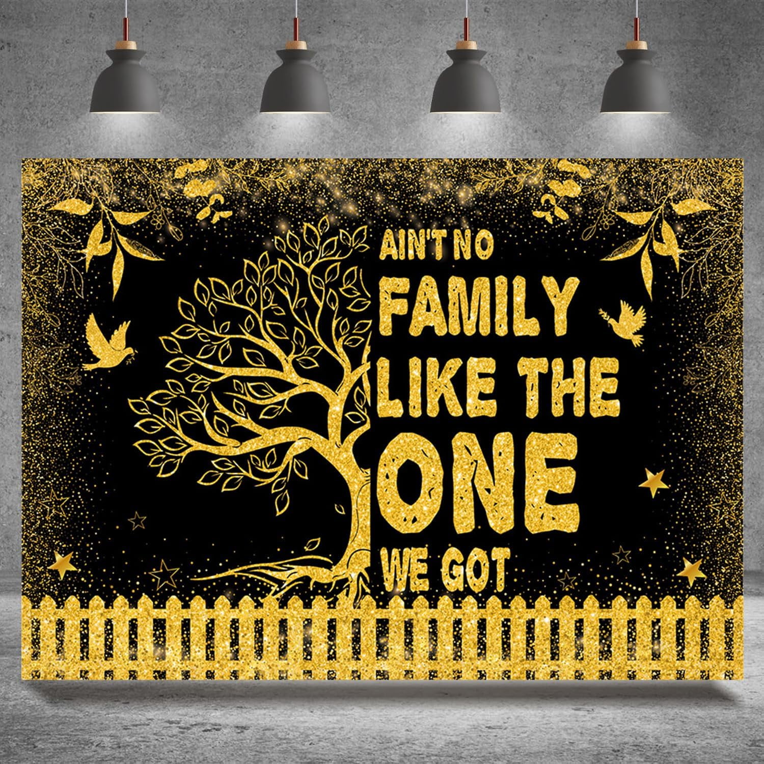 Family Reunion Backdrop Welcome to Our Family Members Photography ...