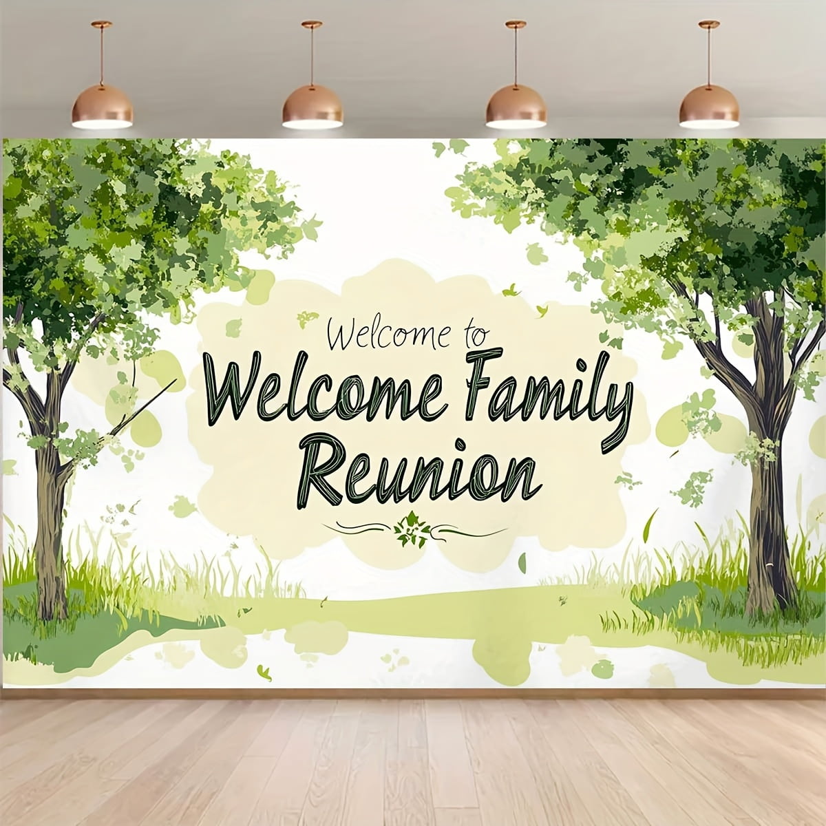 Family Reunion Backdrop Welcome to Our Family Reunion Photography ...