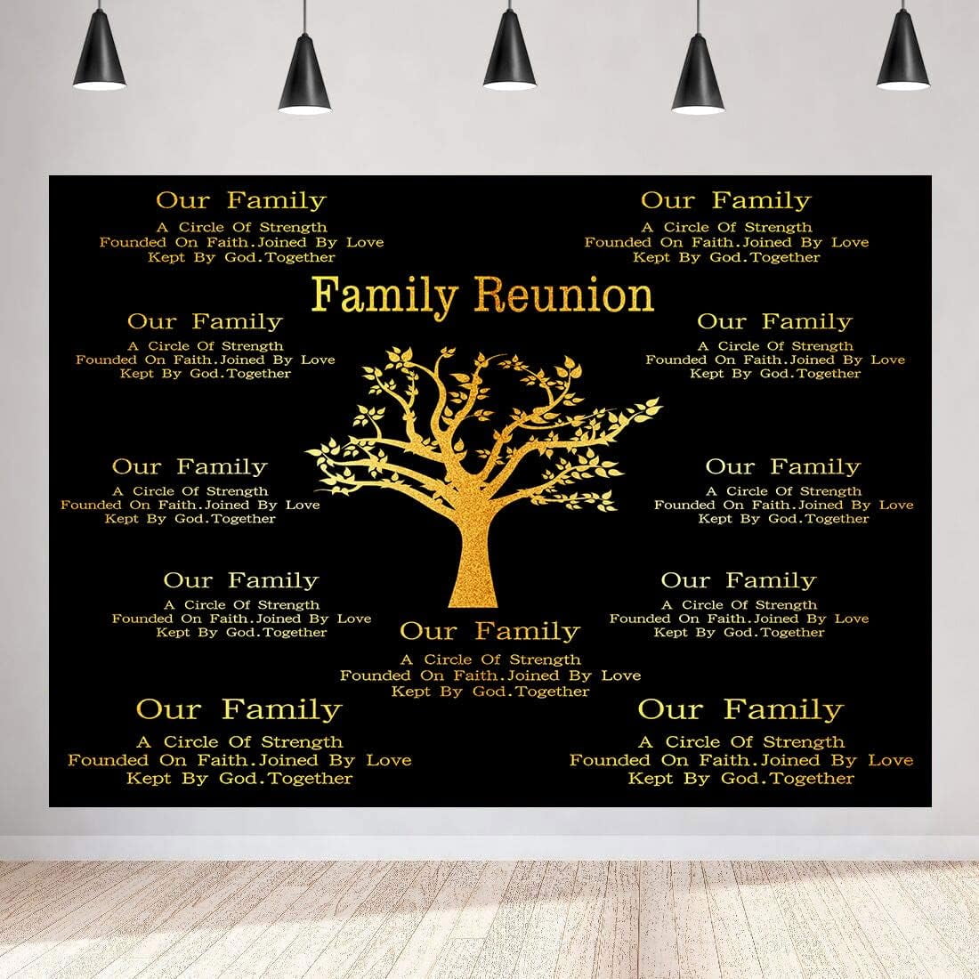 Family Reunion Backdrop for Family Reunion Party Decorationsing Our ...